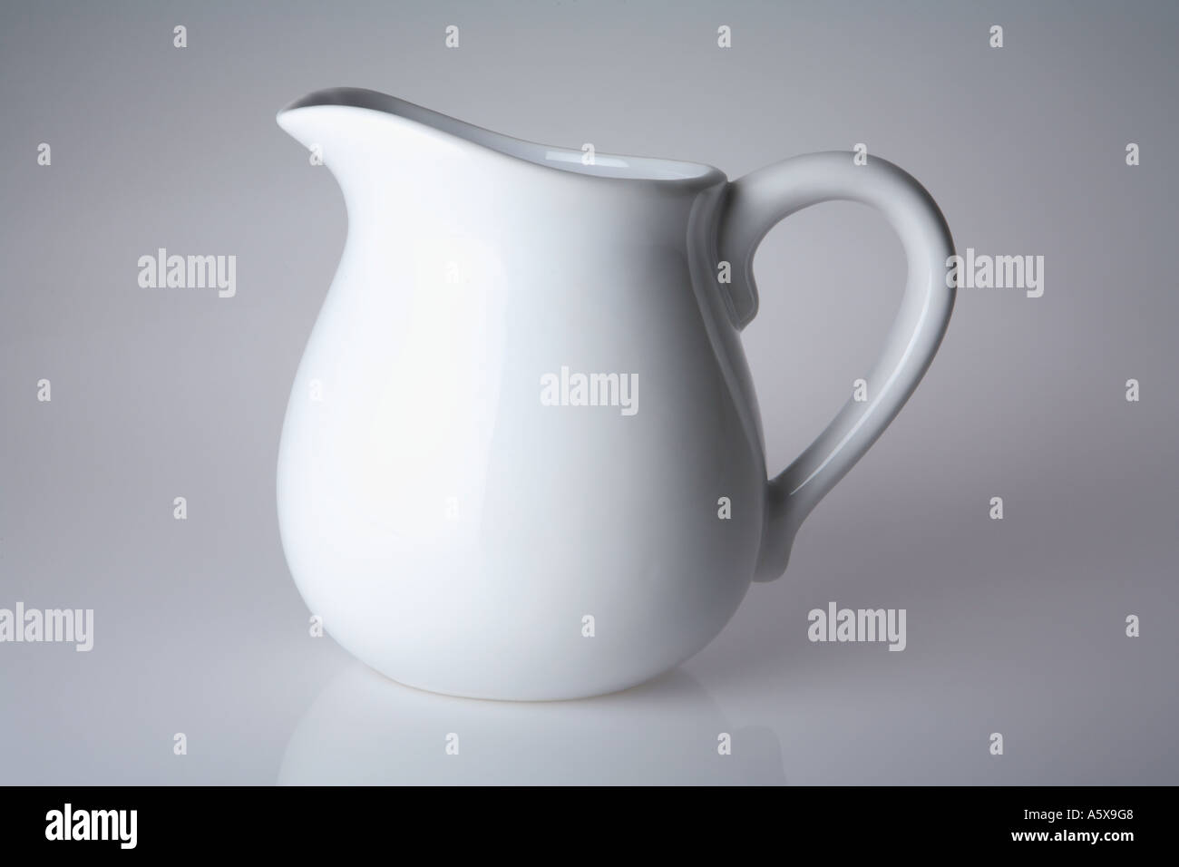 Porcelain Cream Pitcher Stock Photo - Alamy