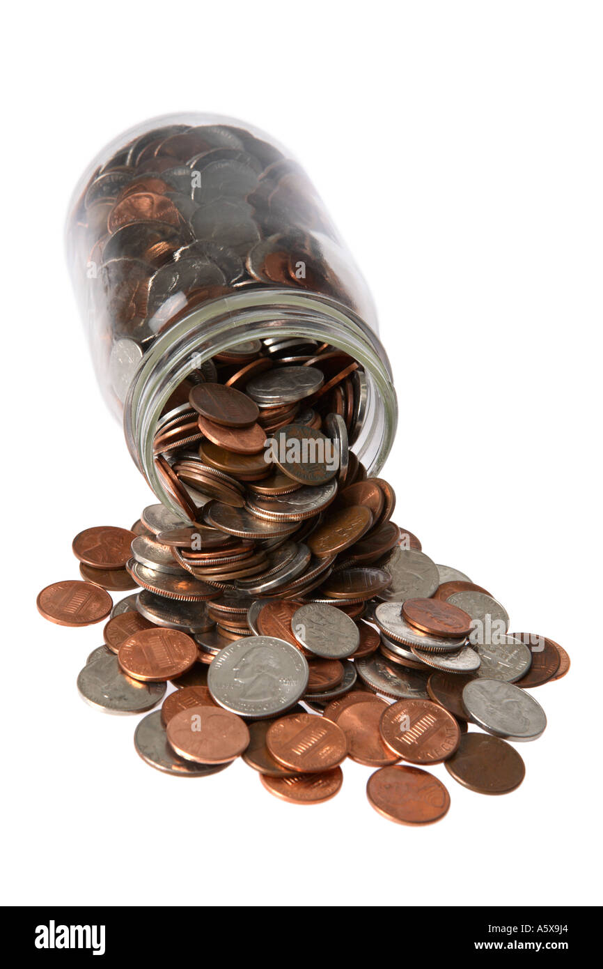 Dollar coins icon outline Cut Out Stock Images & Pictures - Alamy