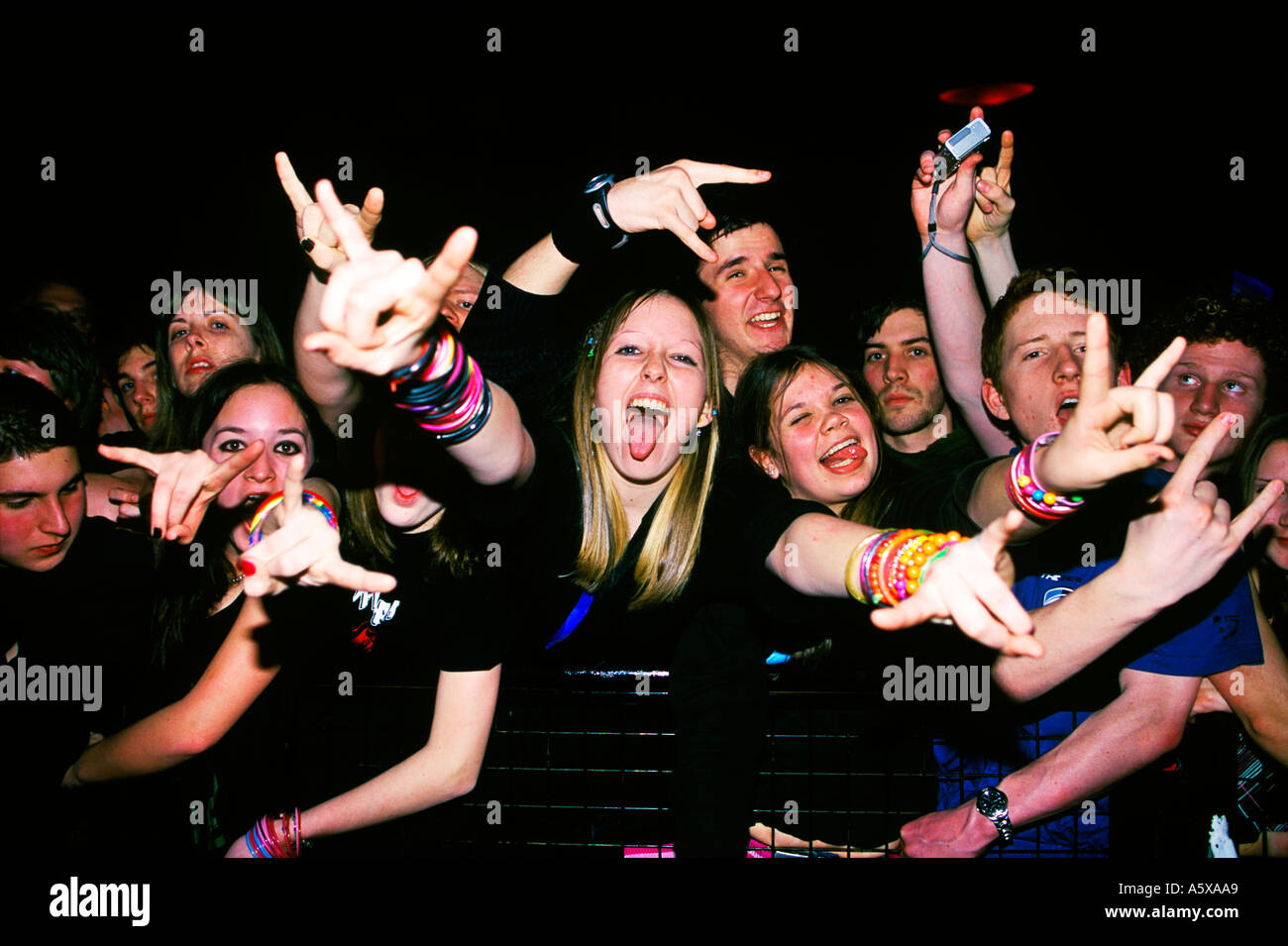 Hysterical fans hi-res stock photography and images - Alamy