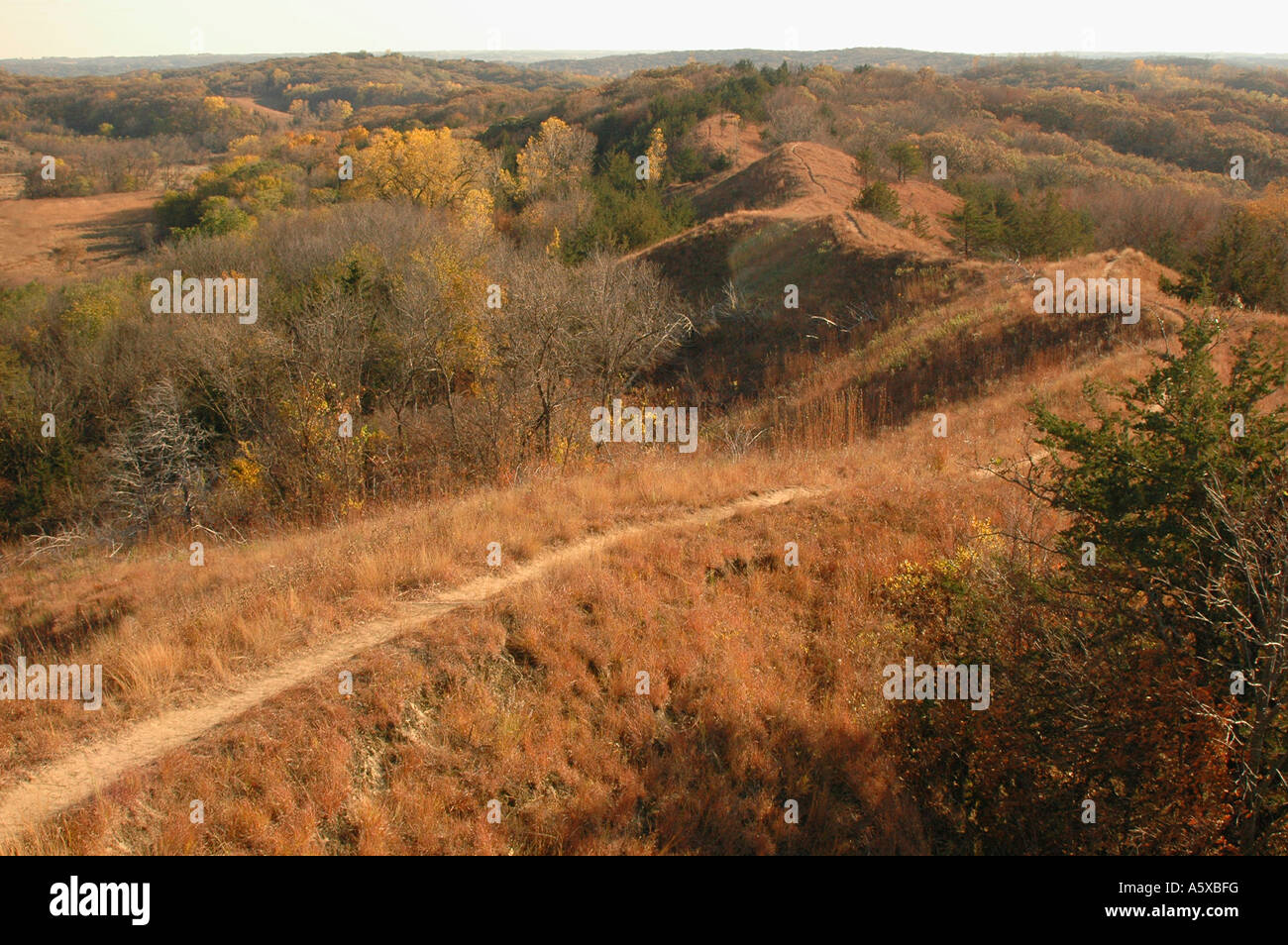 Loess Hills Trail High Resolution Stock Photography and Images - Alamy