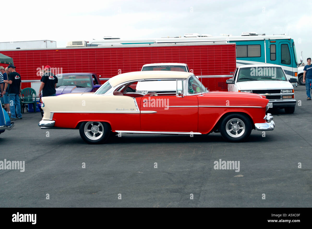 1955 Chevrolet Stock Photo - Alamy