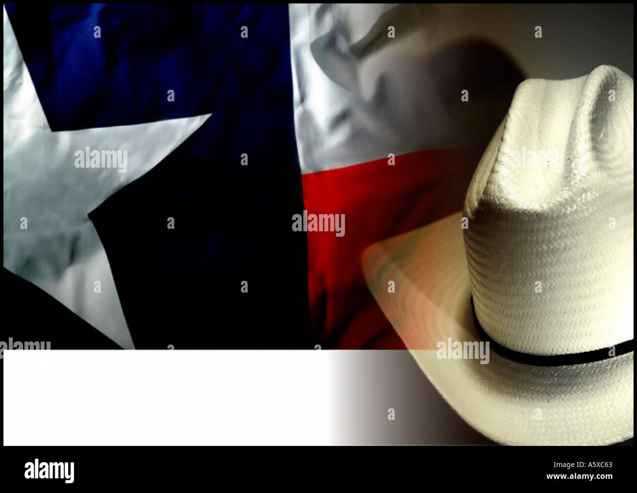 State of Texas Icons Symbols Western Theme Stock Photo - Alamy