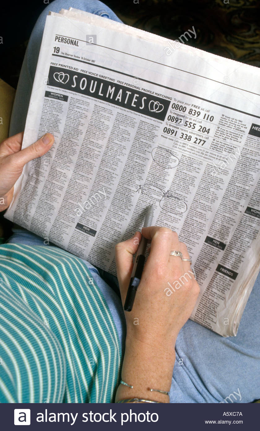 Lonely Hearts Column Stock Photos & Lonely Hearts Column Stock Images ...