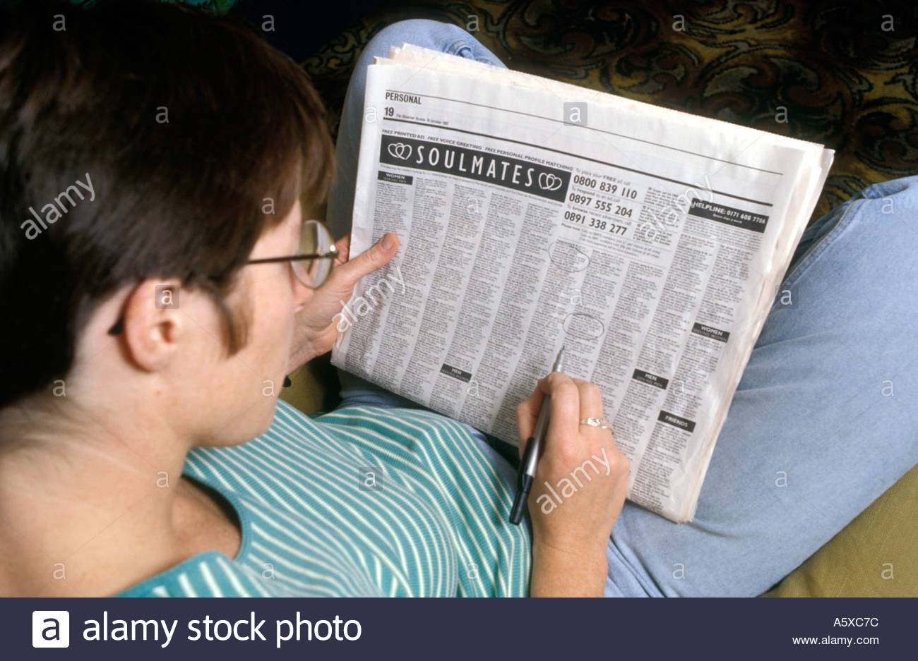 Lonely Hearts Column Stock Photos & Lonely Hearts Column Stock Images ...