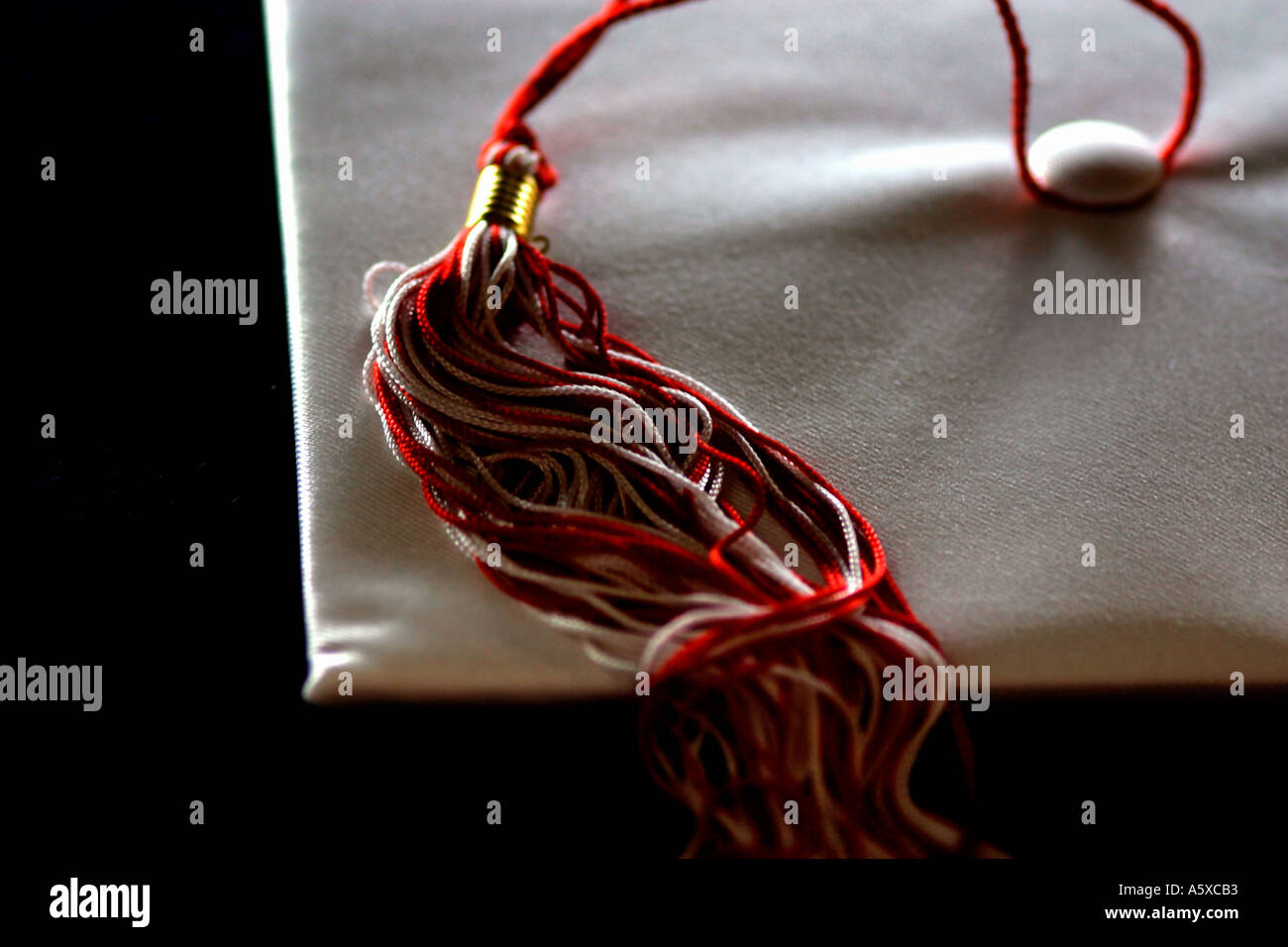 Graduation Cap and Tassel Stock Photo - Alamy