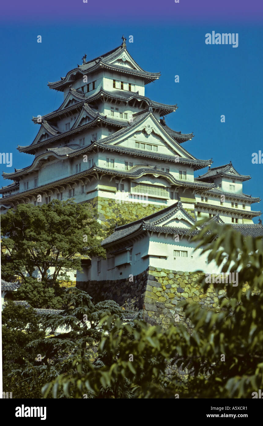 Japan Himeji Castle exterior Stock Photo - Alamy