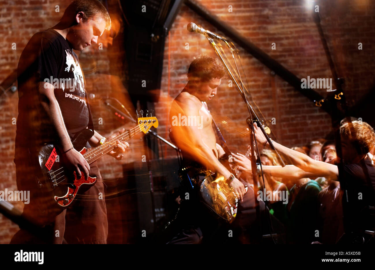 punk rock show Stock Photo - Alamy