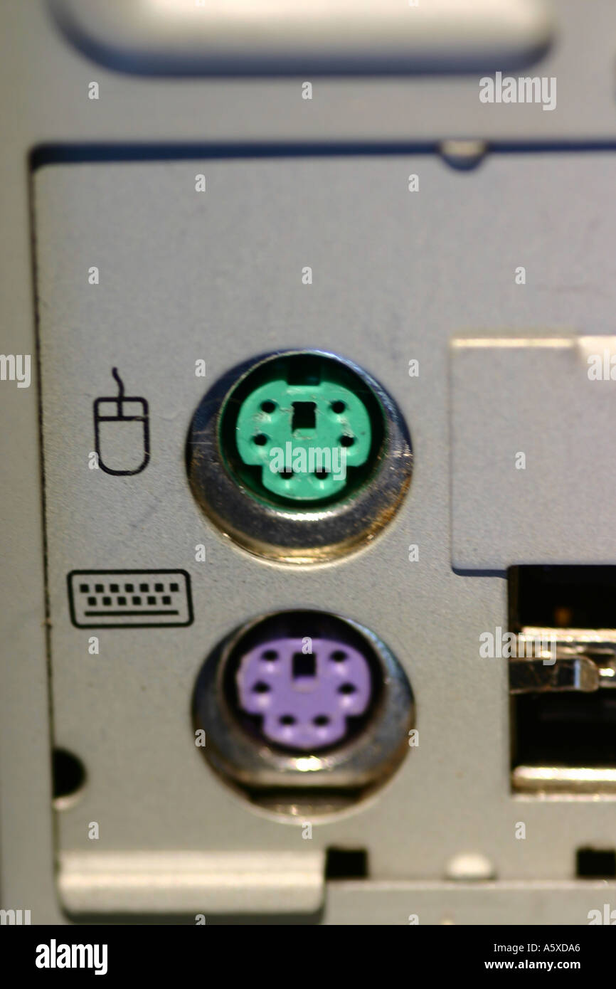 Technology Computer Plug Connections Stock Photo - Alamy