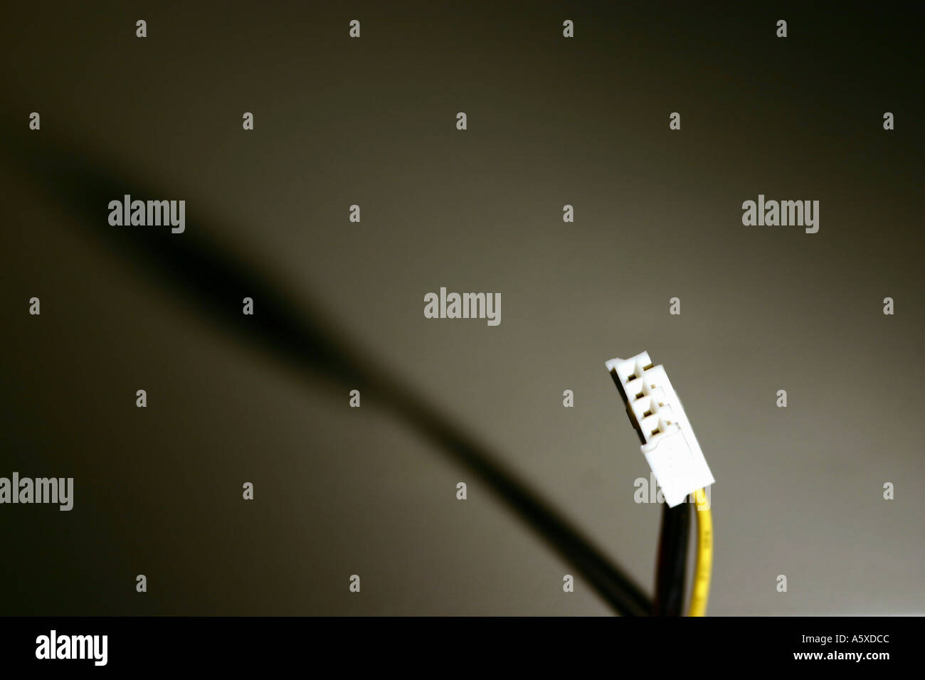 Technology Computer Connection Wiring Stock Photo - Alamy