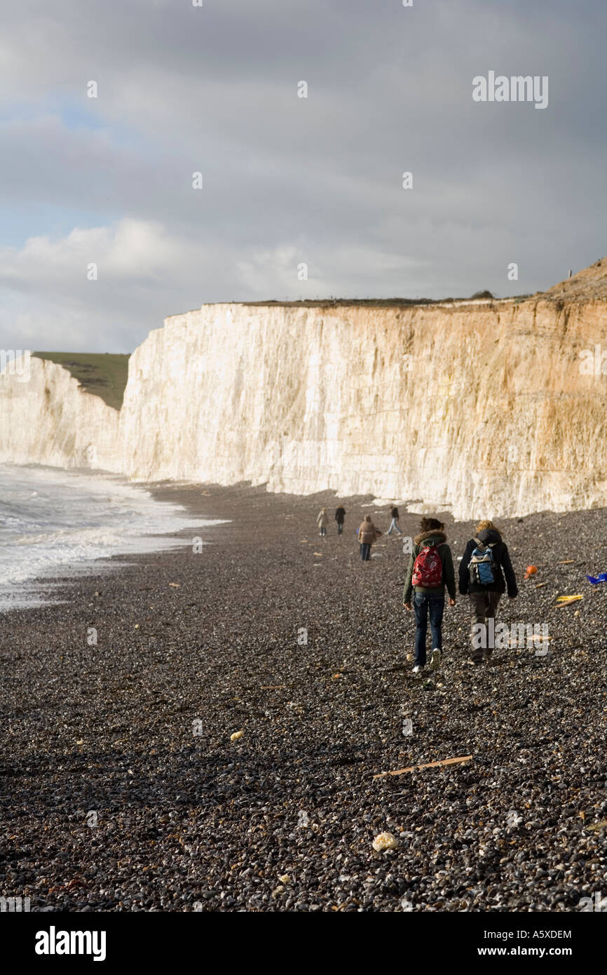Birling Gap. Seaford, East Sussex England Stock Photo - Alamy