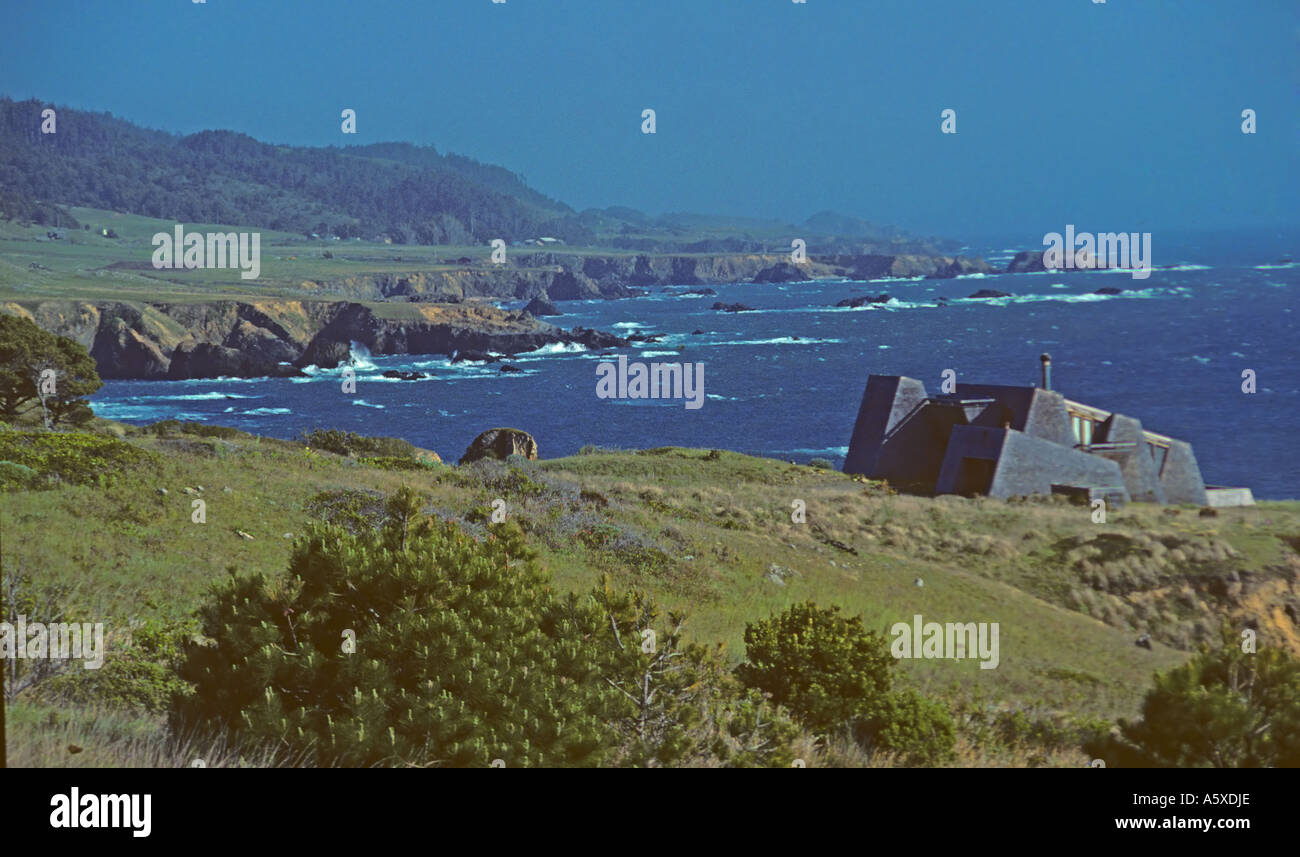 California private home at Sea Ranch development on Northern California ...