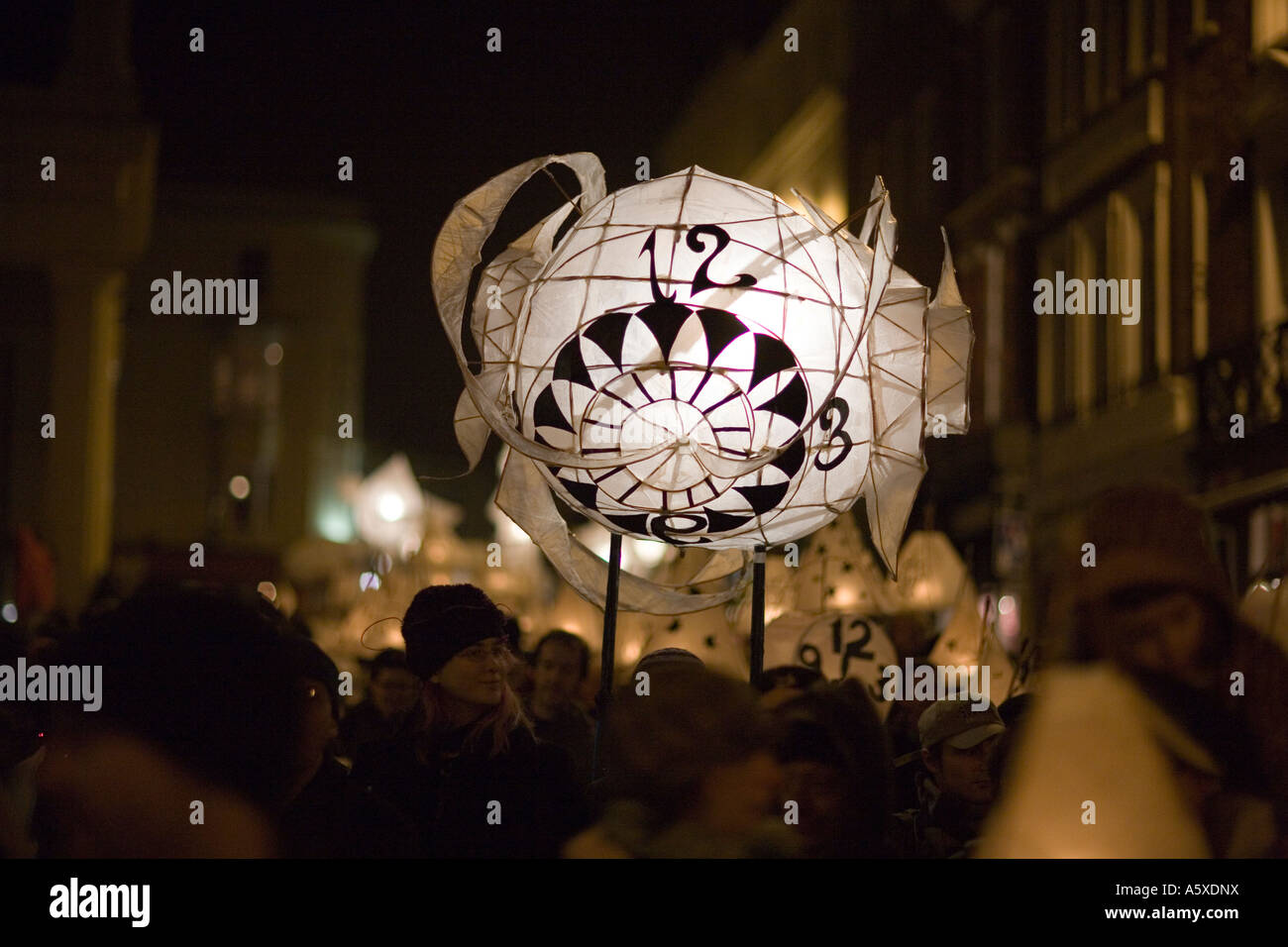 Burning the Clocks, Brighton, England. Winter Solstice Stock Photo - Alamy