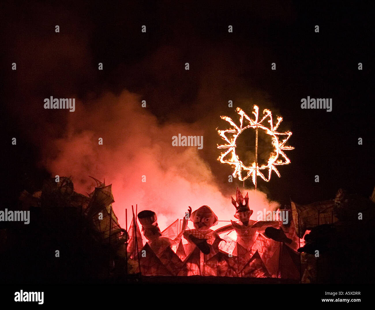 Burning the Clocks, Brighton, England. Winter Solstice Stock Photo - Alamy