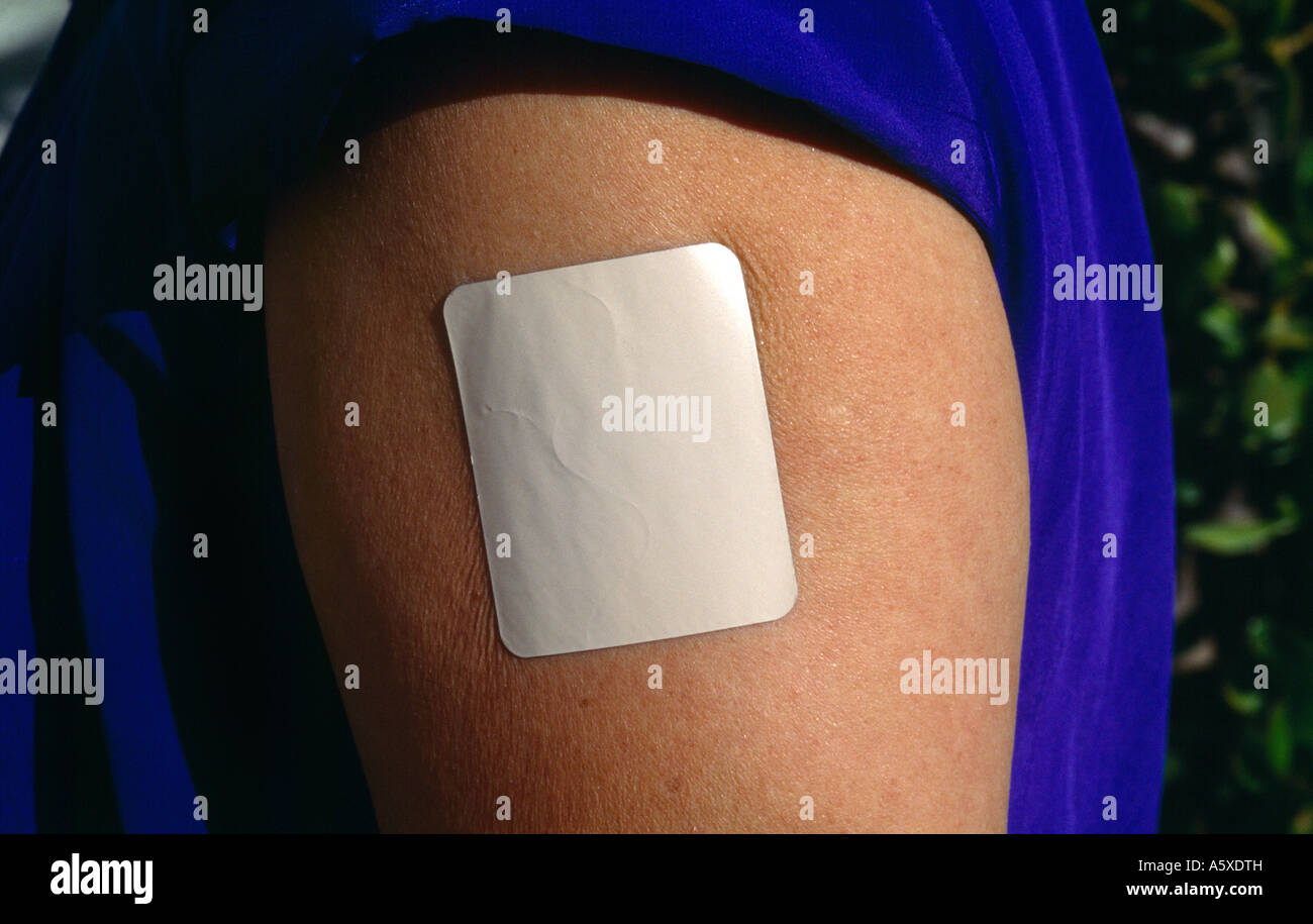 Nicotine patch hi-res stock photography and images - Alamy