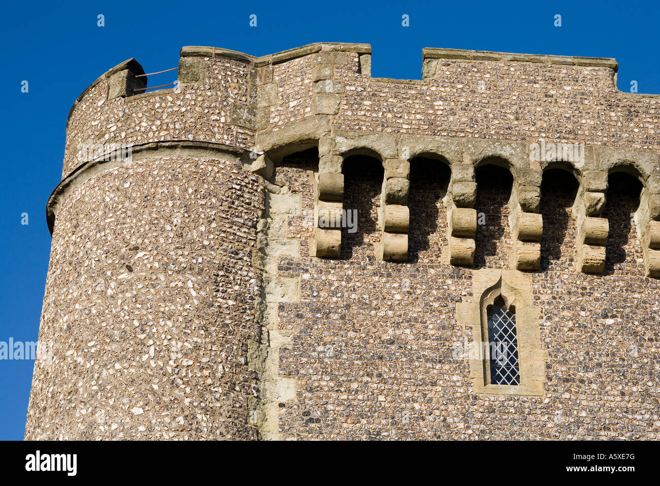Lewes Castle. East Sussex England Stock Photo - Alamy
