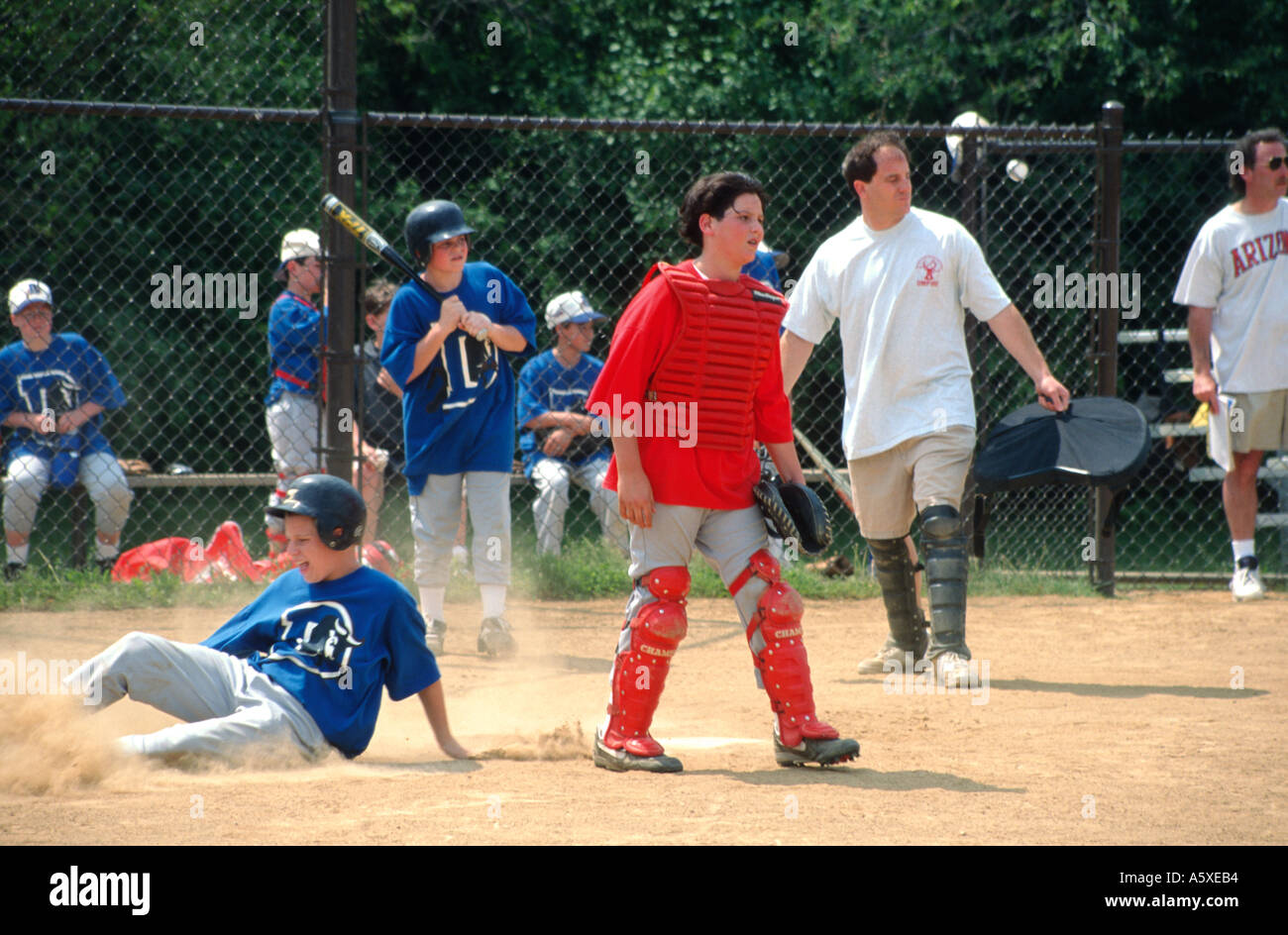 Batter catcher and umpire at home plate hi-res stock photography and ...