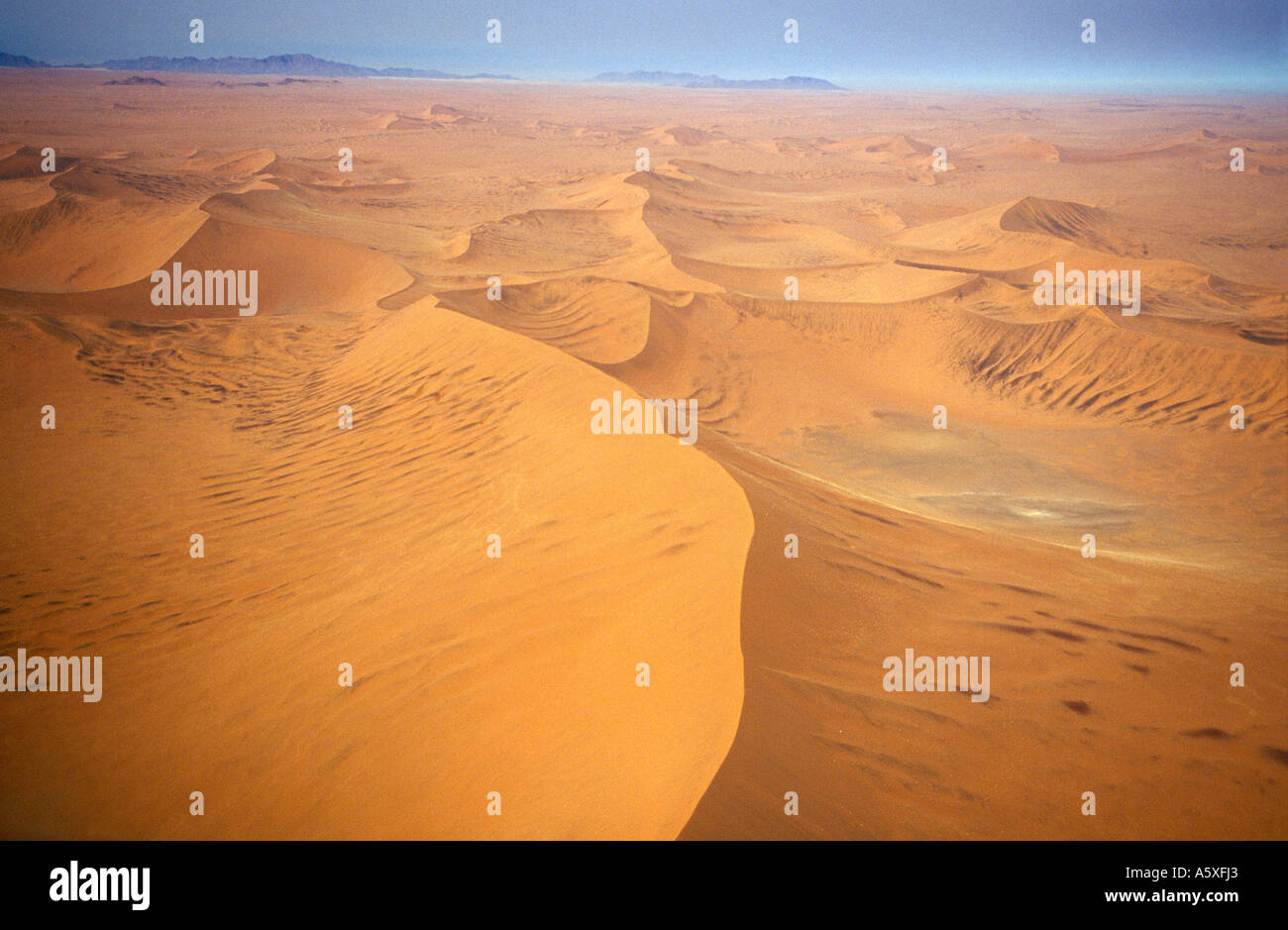 Aerial View of Sand dunes Soussevlei Namibia Stock Photo - Alamy