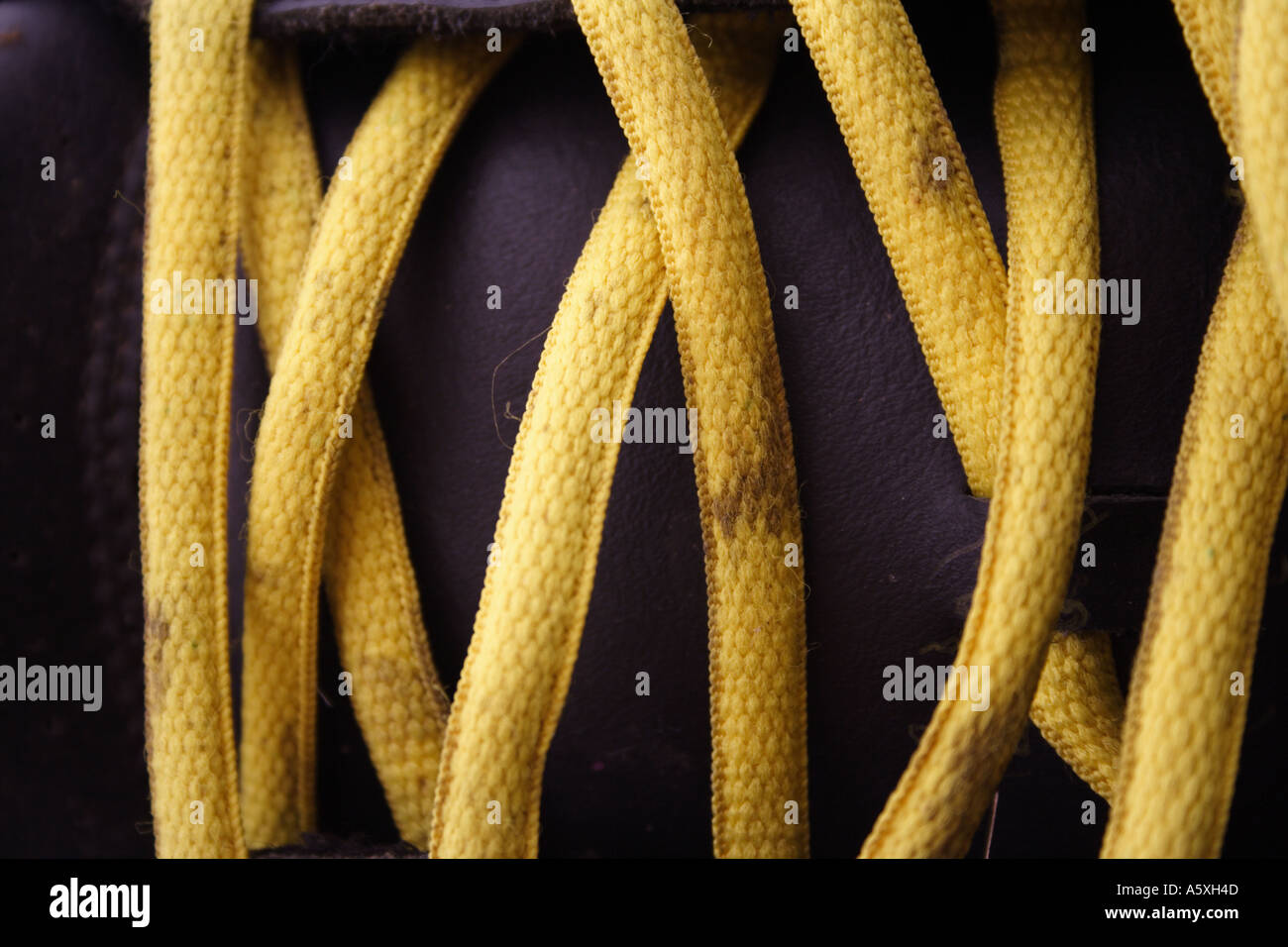 Contrast shoelaces hi-res stock photography and images - Alamy