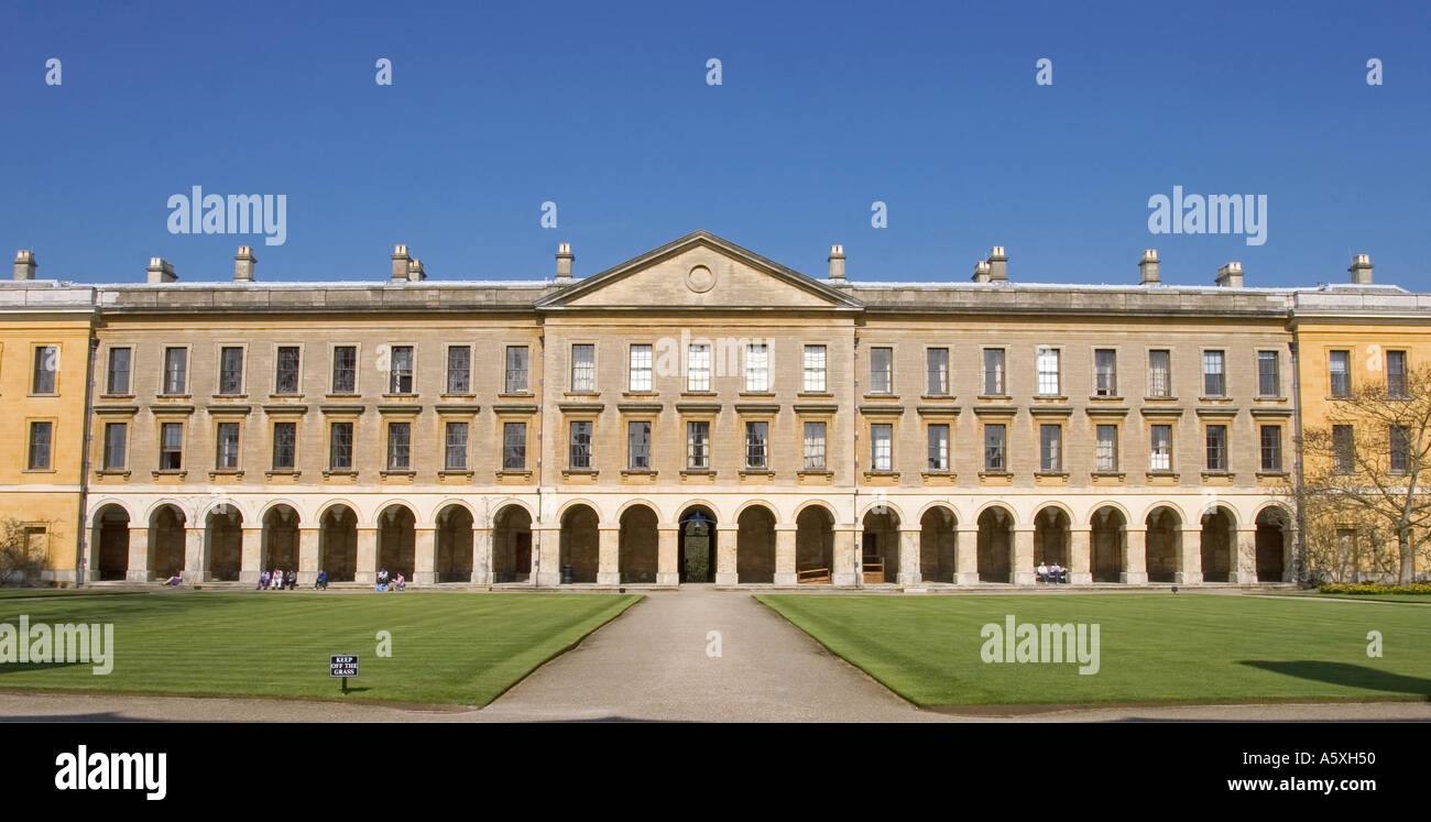 The New Building - Magdalen College - Oxford Stock Photo - Alamy