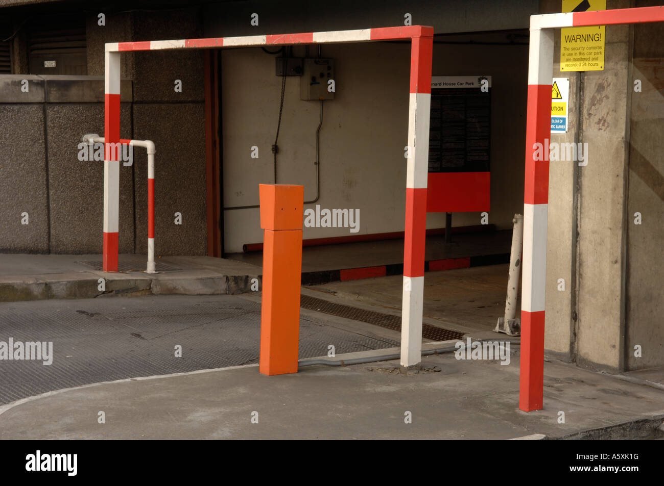 Car park entrance hi-res stock photography and images - Alamy