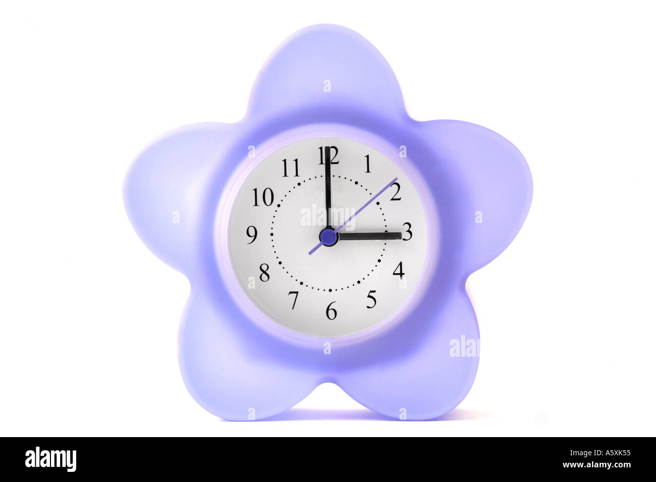 time on clock face Stock Photo - Alamy