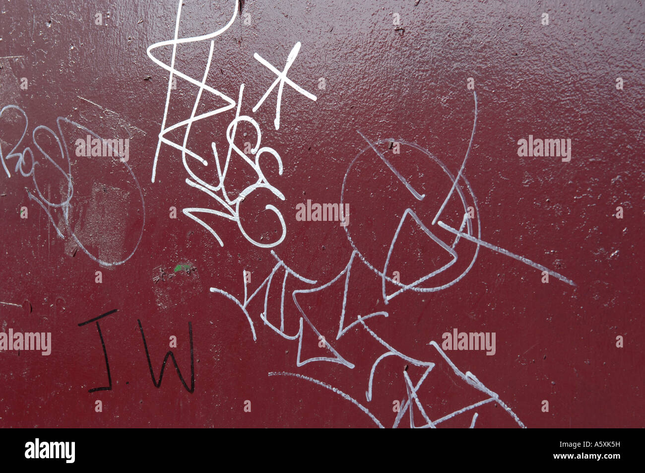 Graffiti political statement red wall hi-res stock photography and ...