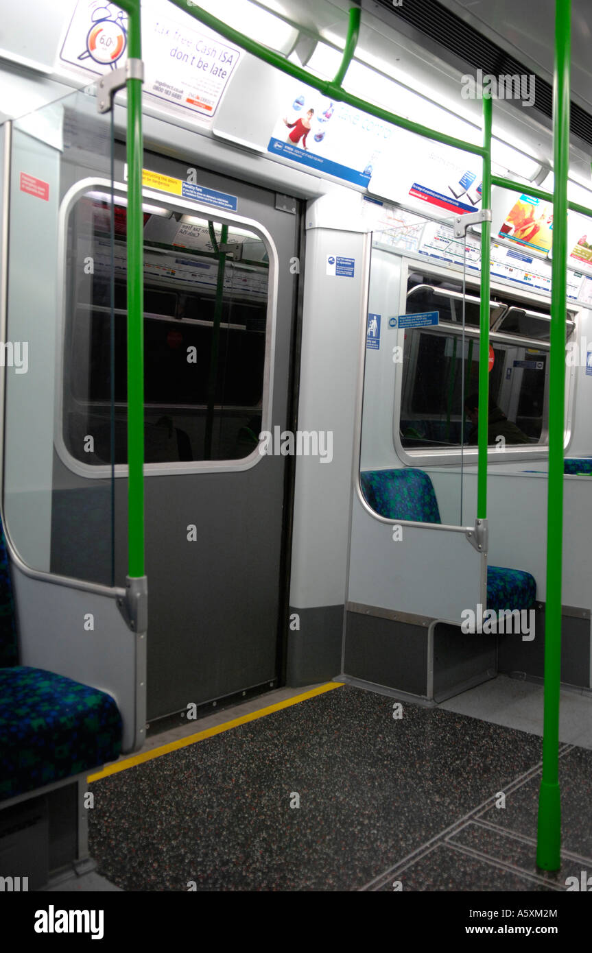 Underground Subway Train Stock Photo - Alamy