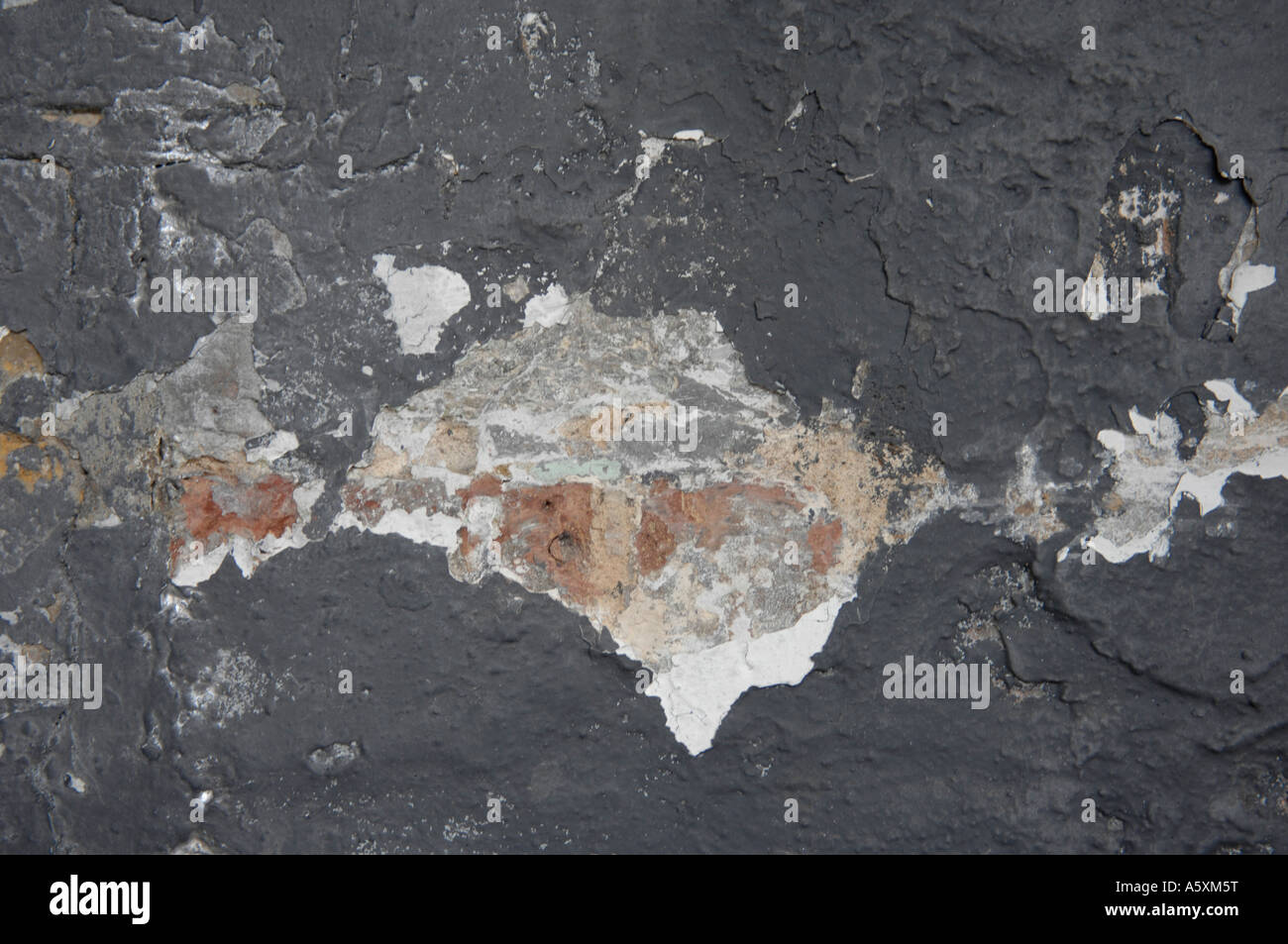 Abstract Cracked Paint Decay Stock Photo - Alamy