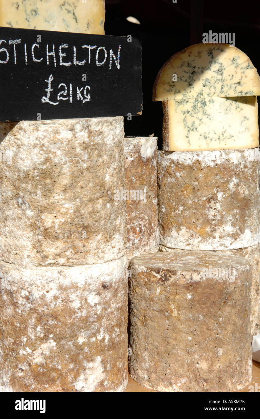 Stichelton cheese hi-res stock photography and images - Alamy