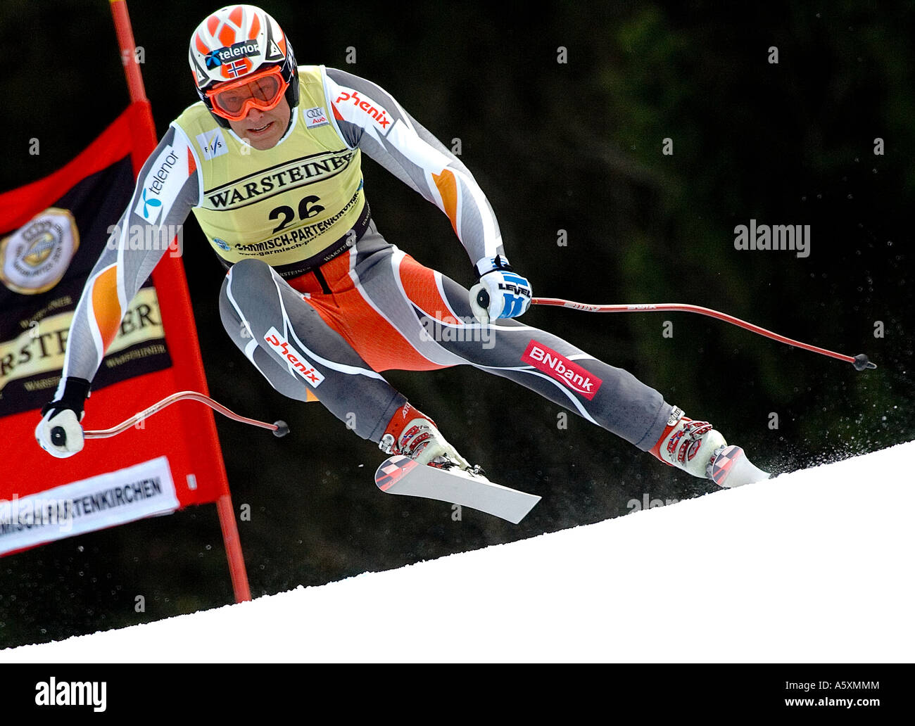 SVINDAL Aksel Lund Norwegen Weltcup Abfahrt Garmisch Partenkirchen 24 ...