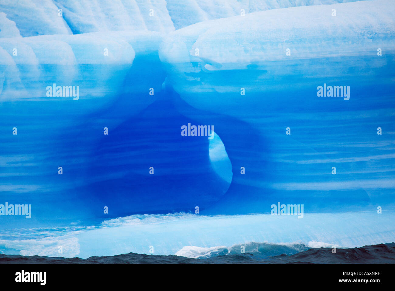 Blue Iceberg Antarctica Stock Photo - Alamy