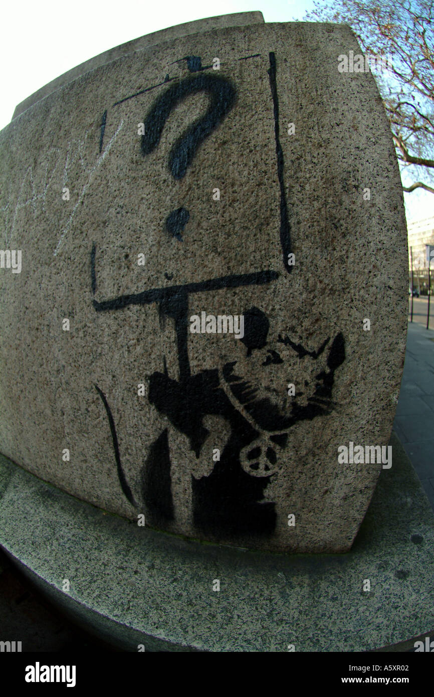 rat graffiti art Stock Photo - Alamy