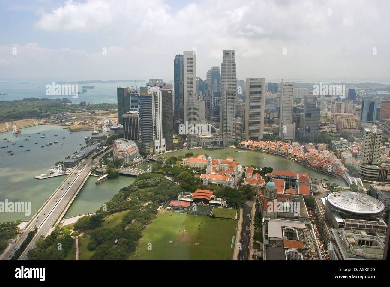 View of Singapore city Stock Photo - Alamy