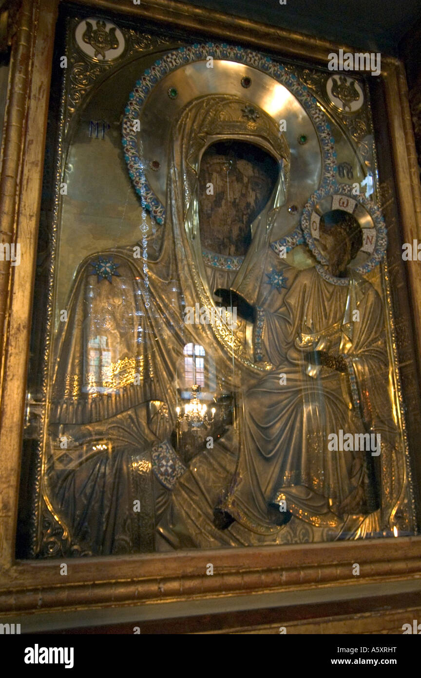 Christian relics in the main Orthodox Church in Istanbul's Phanar ...