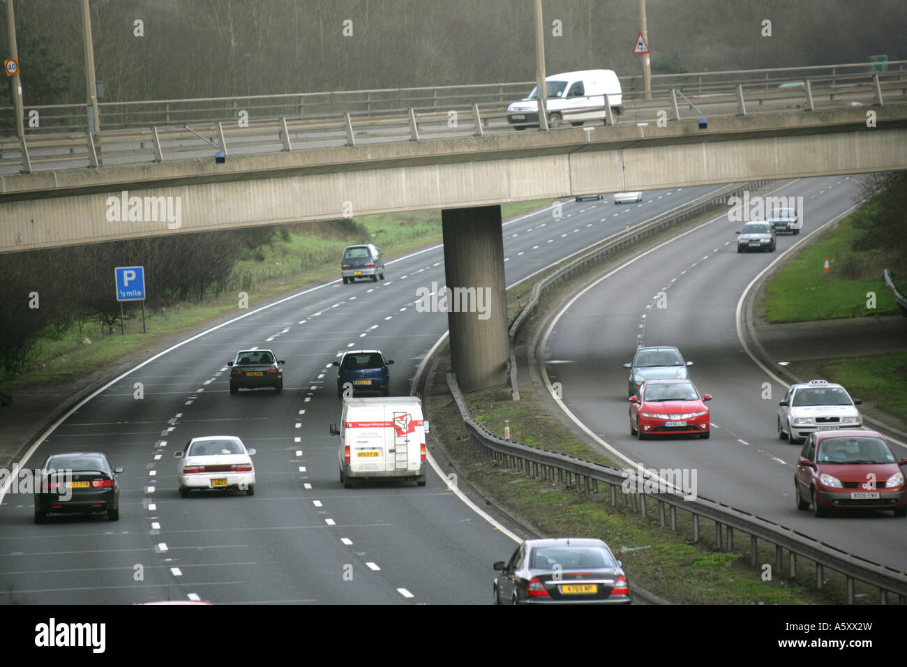 A section of the A12 carriageway in Essex, England, voted the worst ...