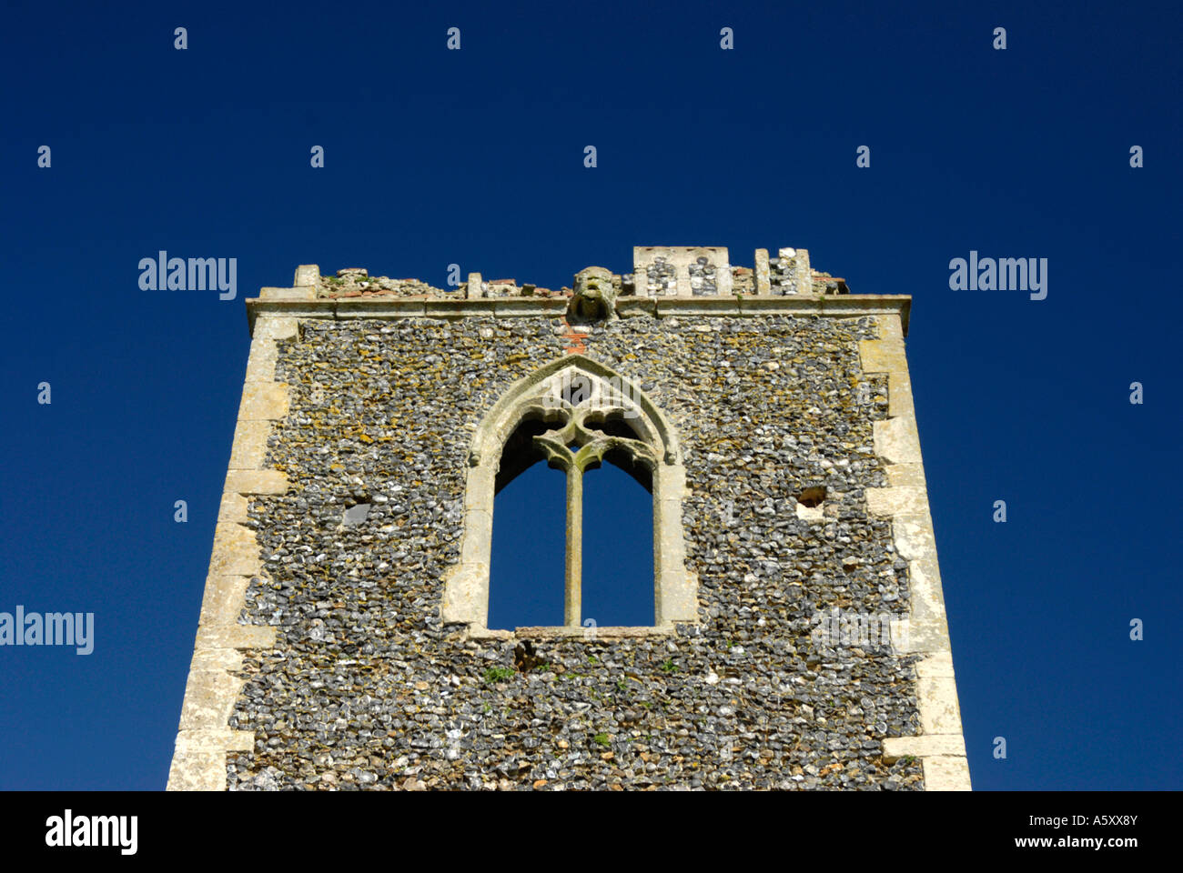 Norfolk ruins church tower england hi-res stock photography and images ...
