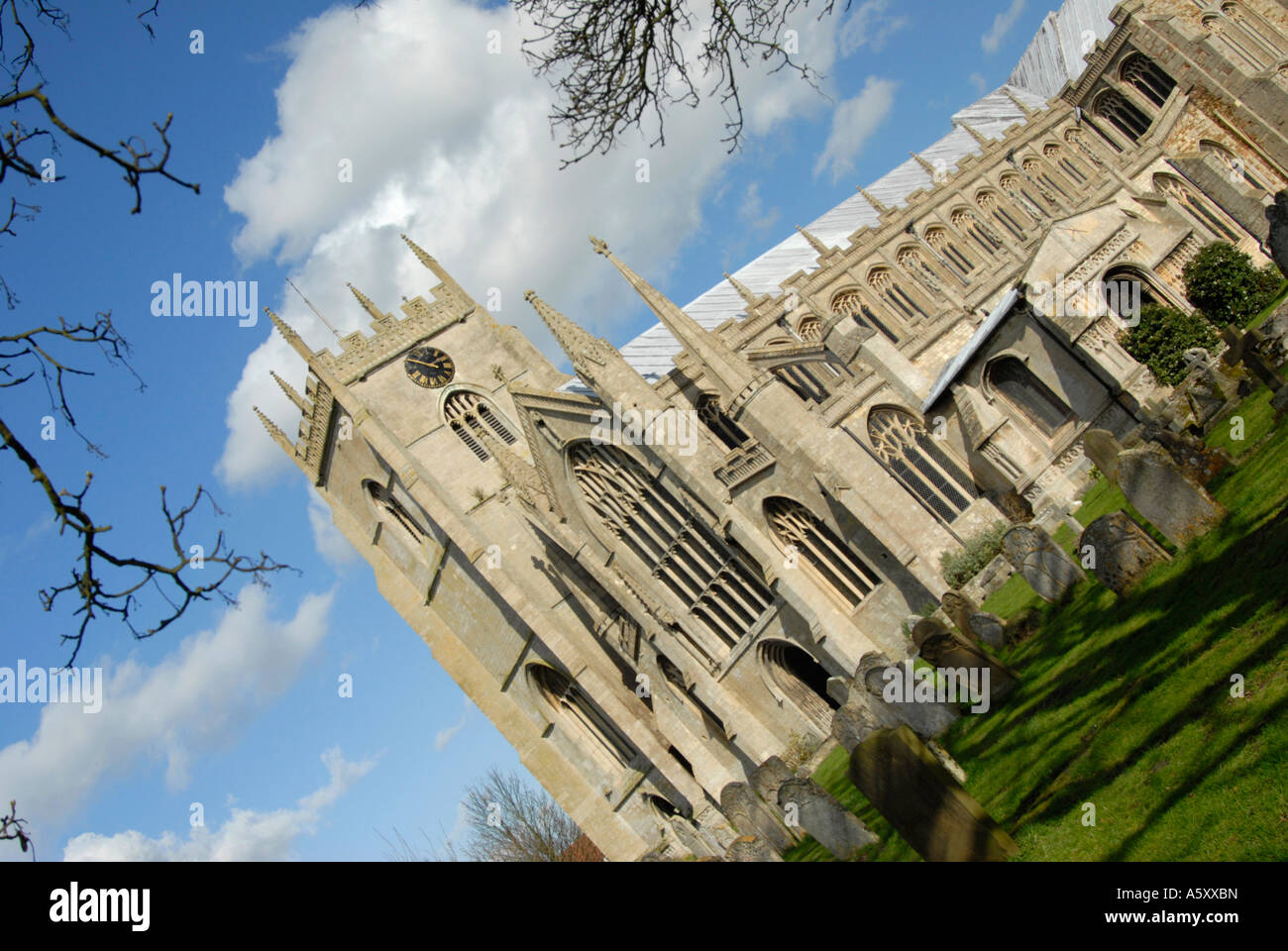 Terrington St Clement parish church Norfolk UK Stock Photo - Alamy