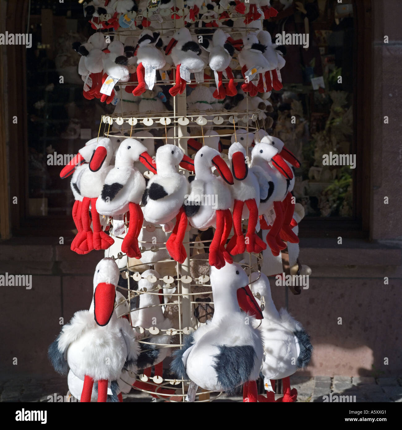 Stork cuddly toys hi-res stock photography and images - Alamy