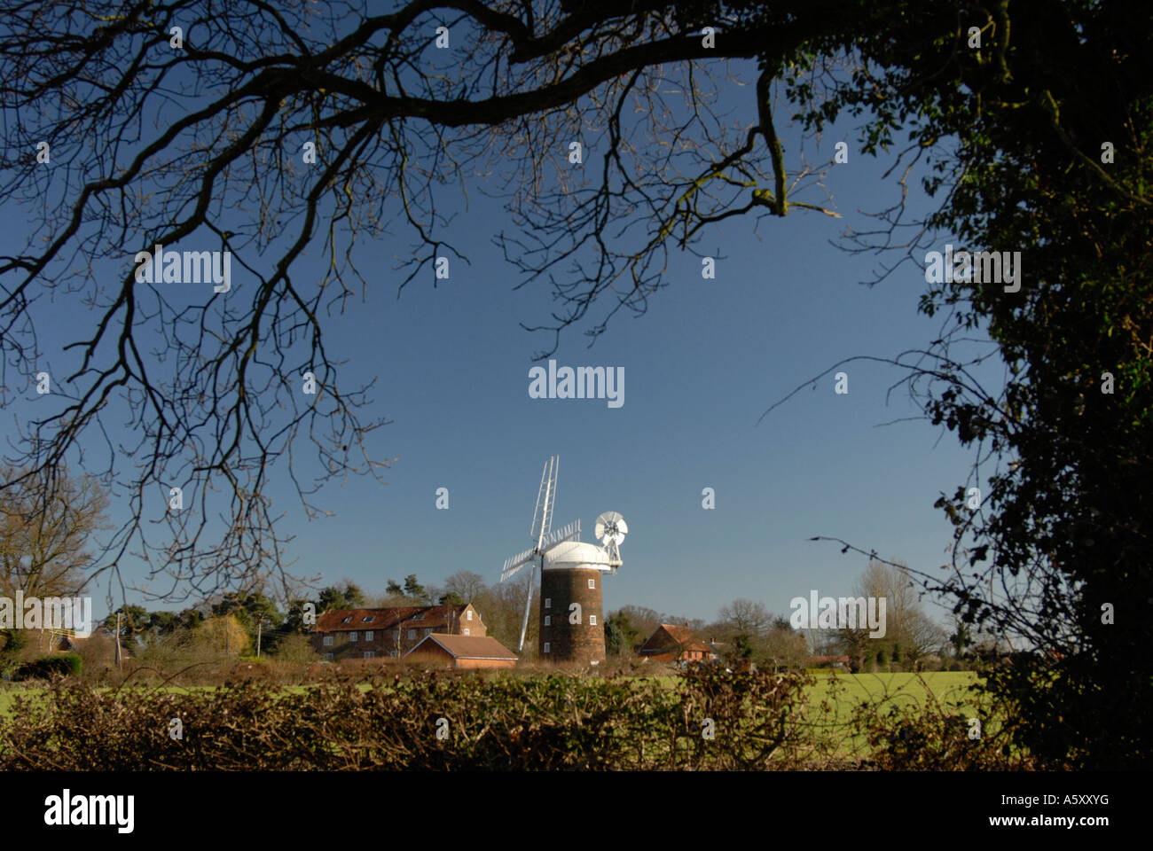 Old buckenham mill hi-res stock photography and images - Alamy