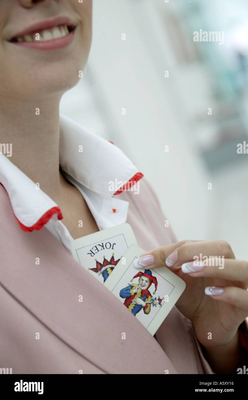 Cheating at cards hi-res stock photography and images - Alamy