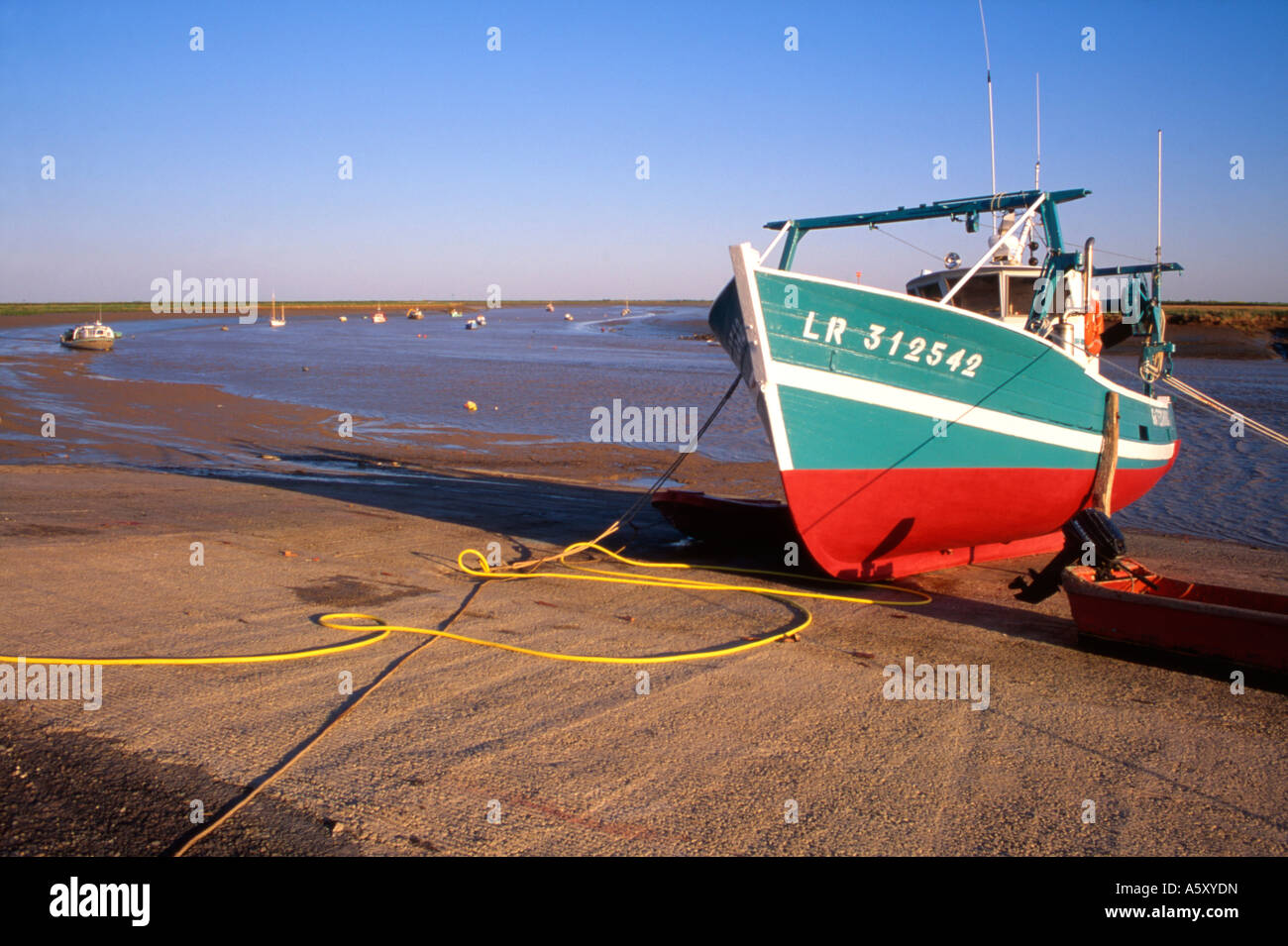 Estuary of River Vendée, Atlantic coast of France Stock Photo - Alamy