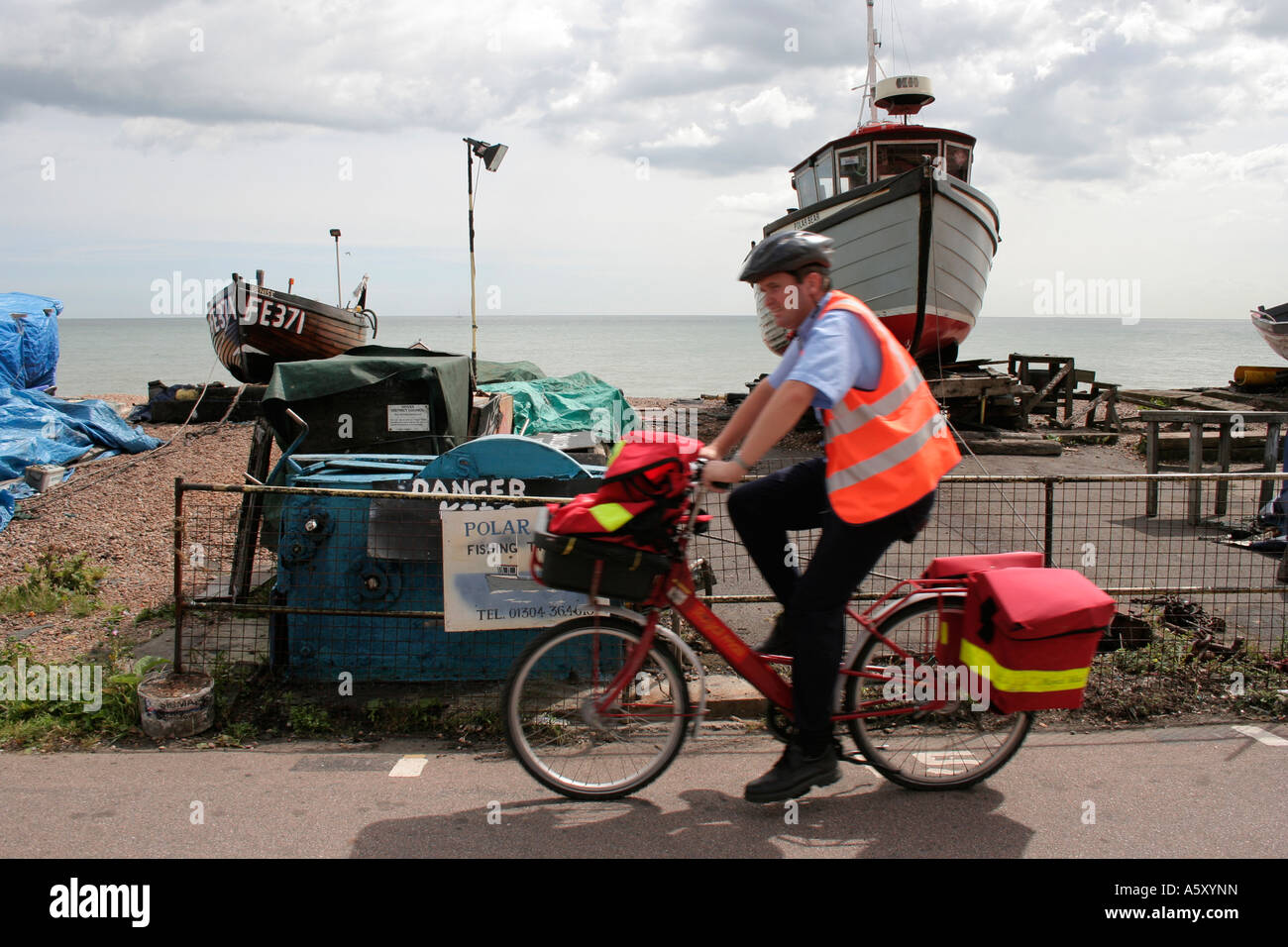 Postman Cycle High Resolution Stock Photography and Images - Alamy