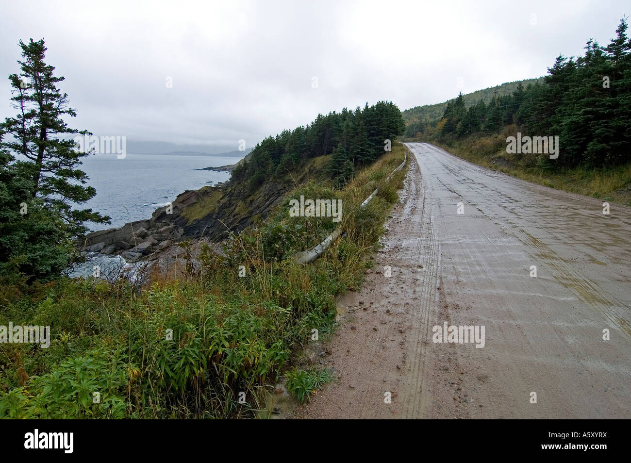 Bay St Lawrence Cape Breton Island Nova Scotia Canada Stock Photo - Alamy