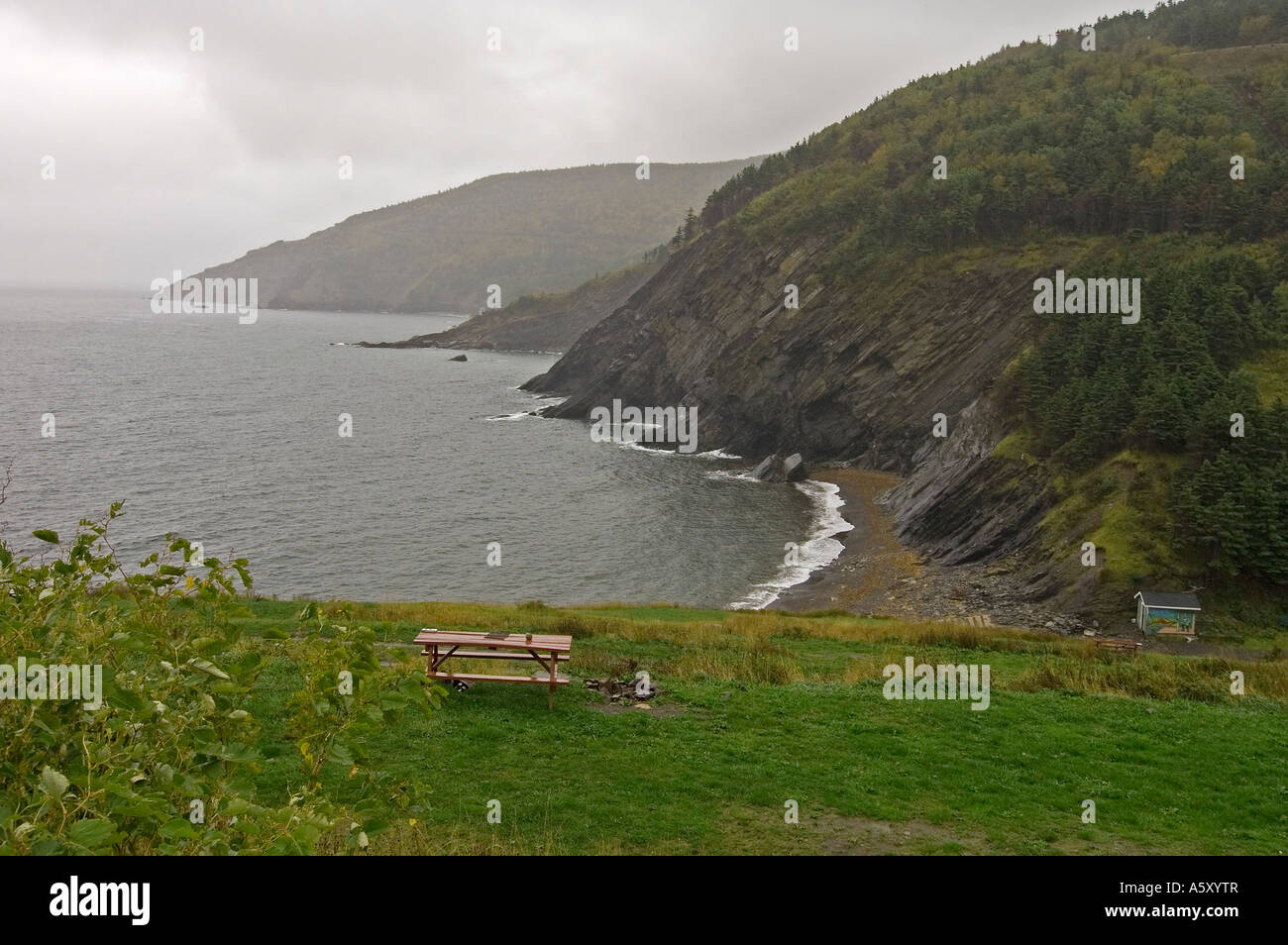 Meat Cove Cape Breton Island Nova Scotia Stock Photo - Alamy