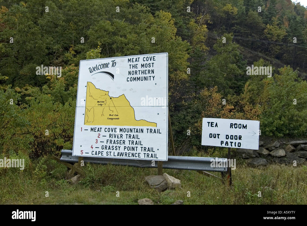 Meat Cove Cape Breton Island Nova Scotia Canada Stock Photo - Alamy