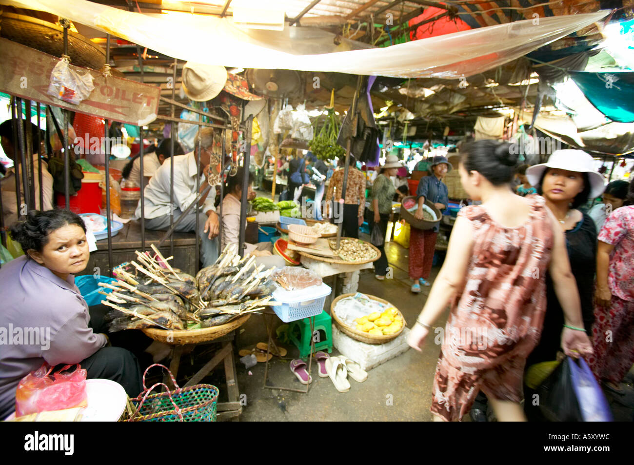 Russian Market , Phnom Penh , Cambodia Stock Photo - Alamy