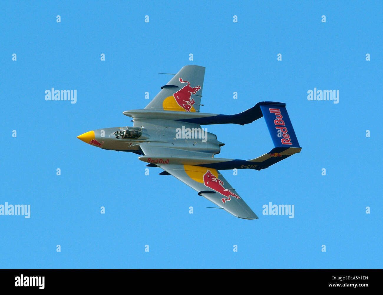 Red Bull display aircraft Stock Photo - Alamy