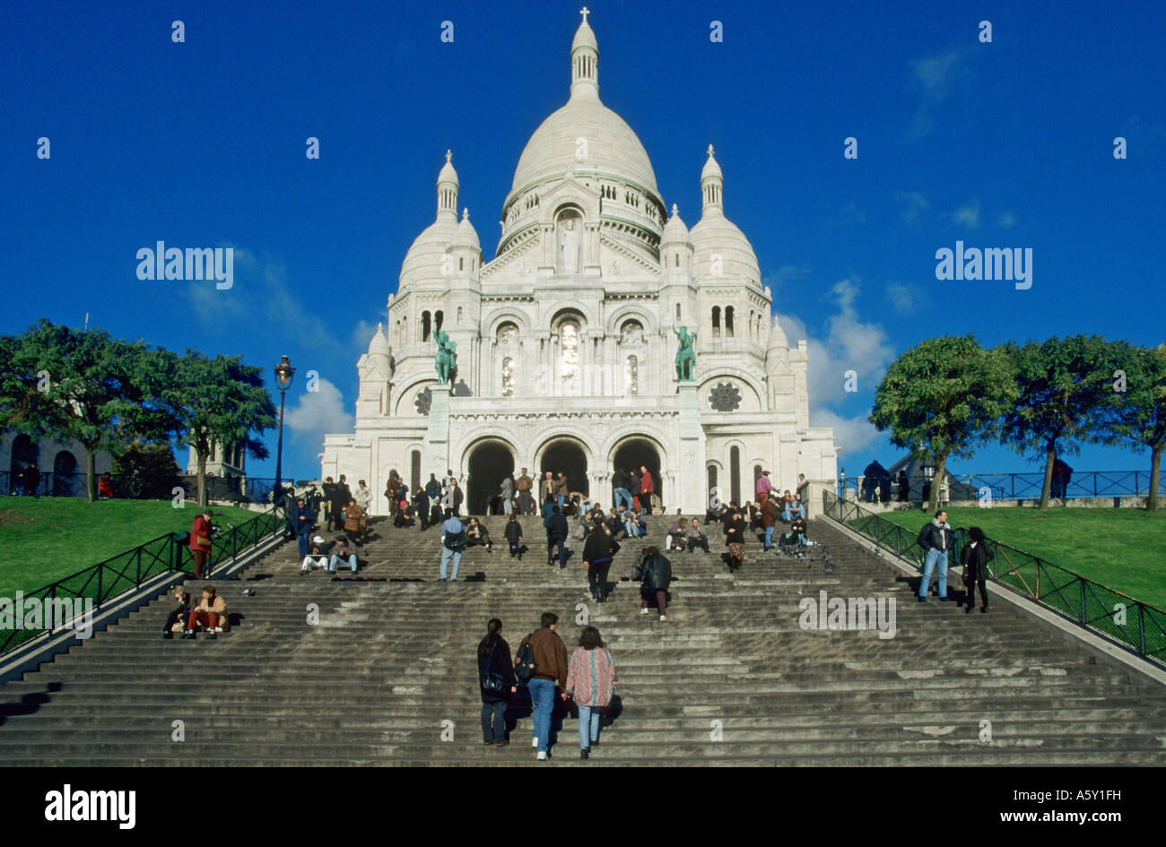 SACRE-COEUR BASILICA - PARIS - FRANCE Stock Photo - Alamy