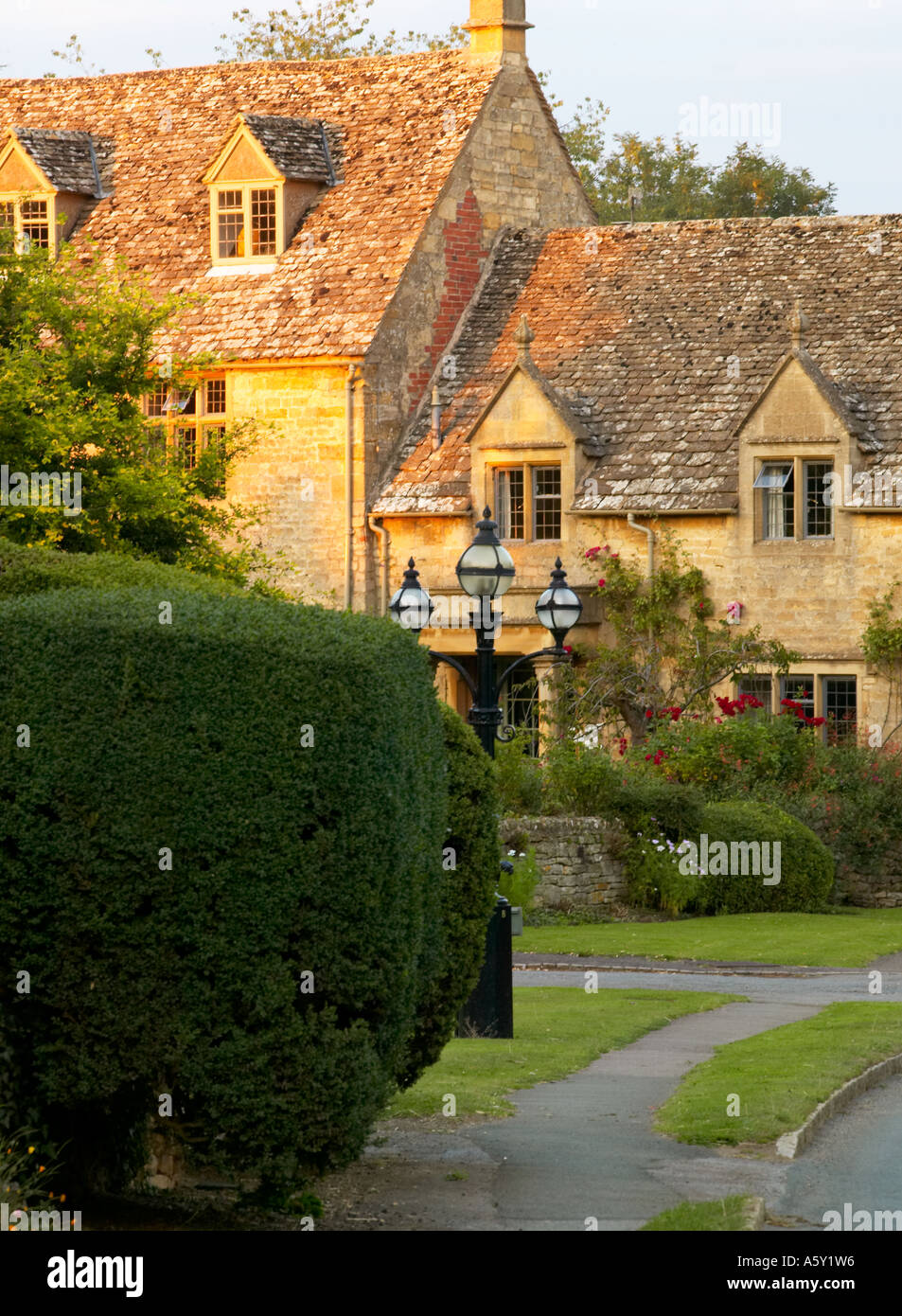 Evening light, Chipping Campden, The Cotswolds, England Stock Photo - Alamy