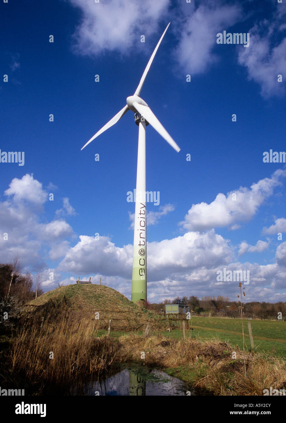 Swaffham s first wind turbine errected in 1999 at the Ecocentre height ...